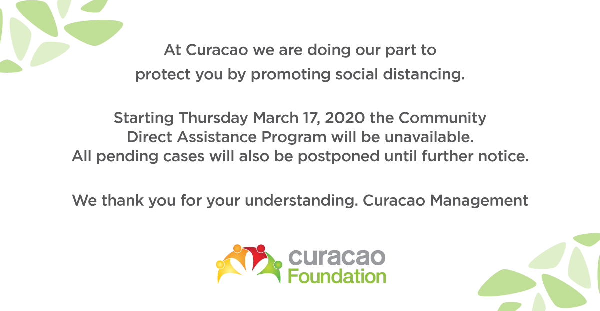 Request Assistance – Curacao Foundation